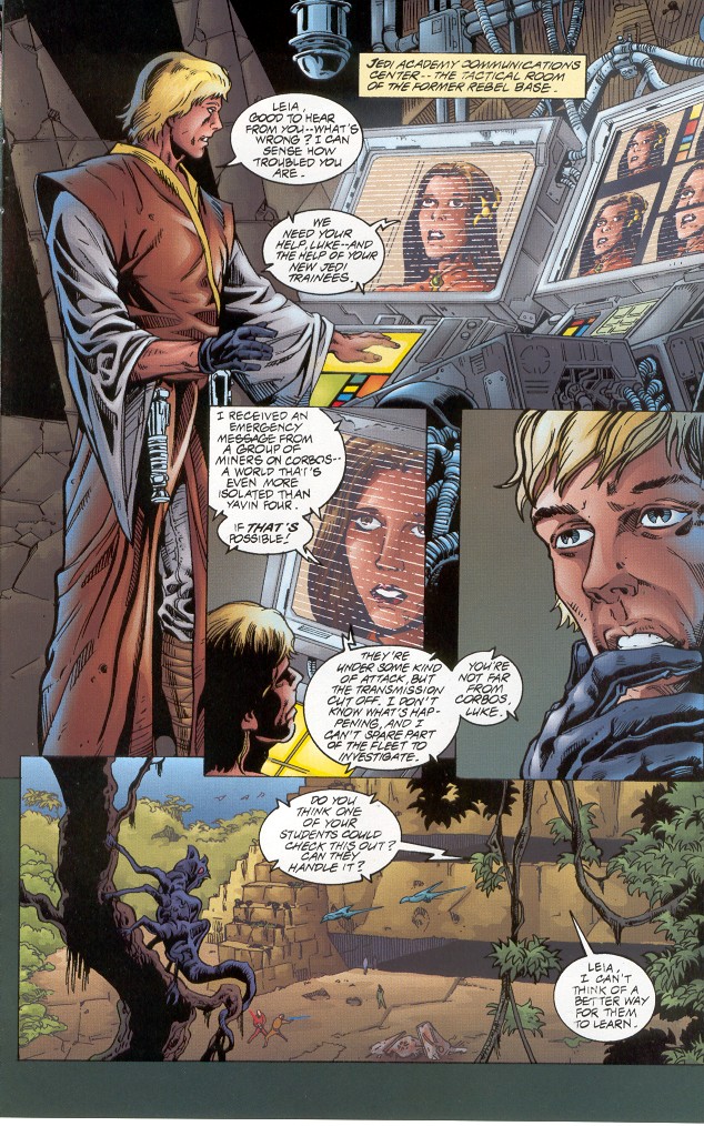 Read online Star Wars: Jedi Academy - Leviathan comic - Issue #1