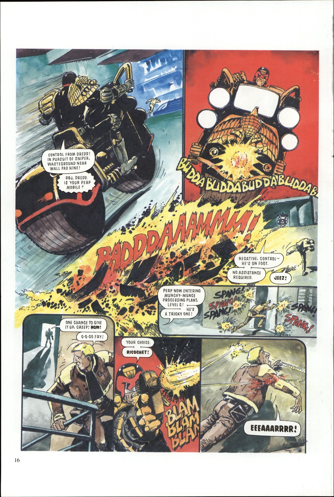 Read online Dredd Rules! comic - Issue #19