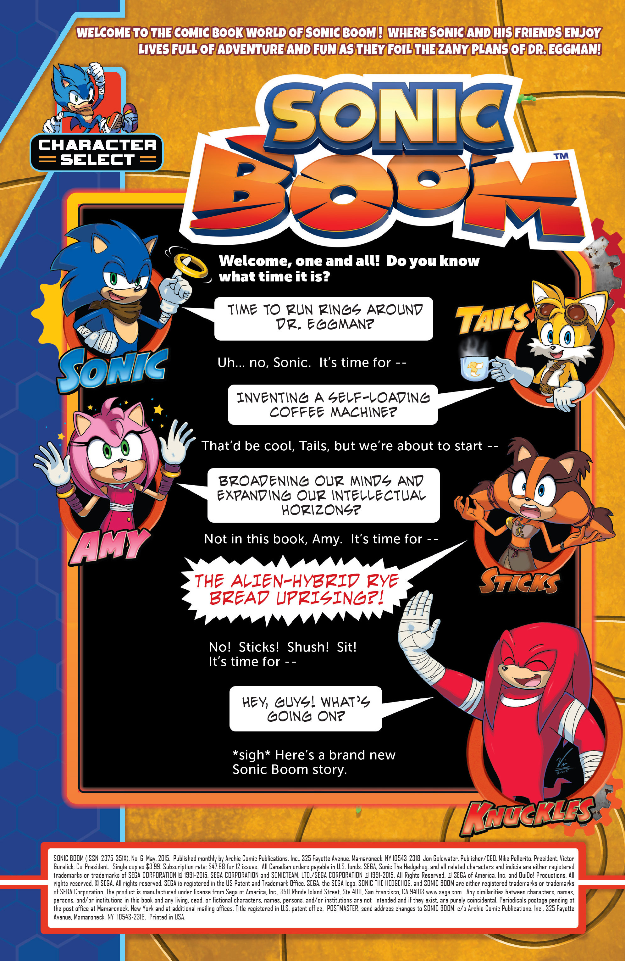Read online Sonic Boom comic - Issue #6
