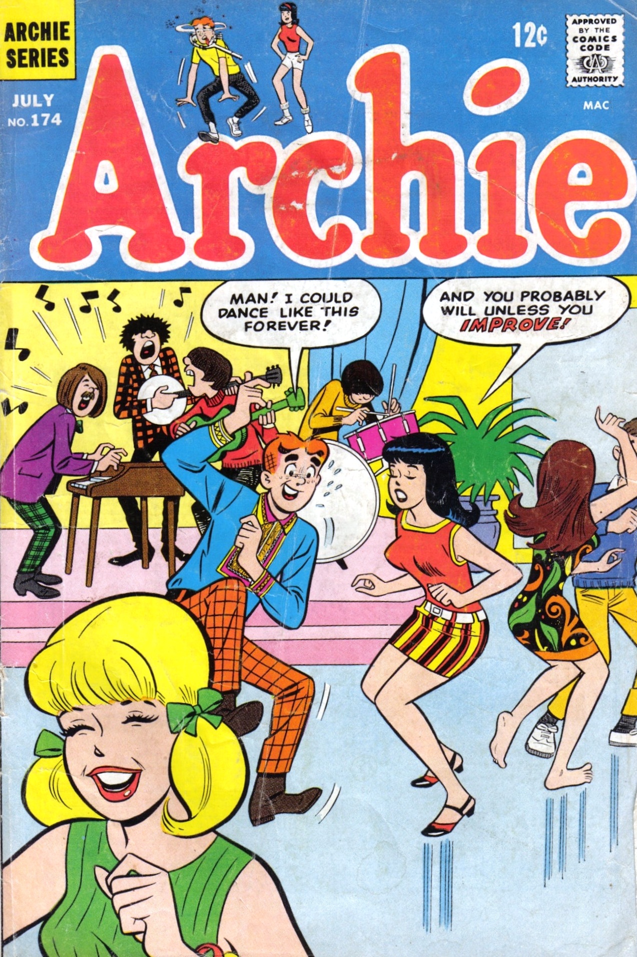 Read online Archie (1960) comic - Issue #174