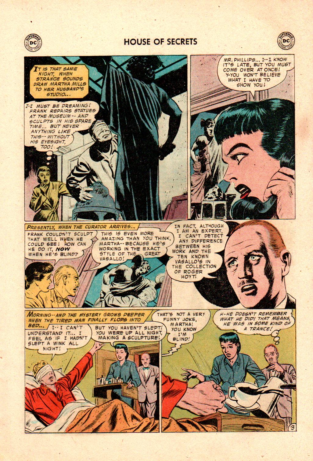 Read online House of Secrets (1956) comic - Issue #12