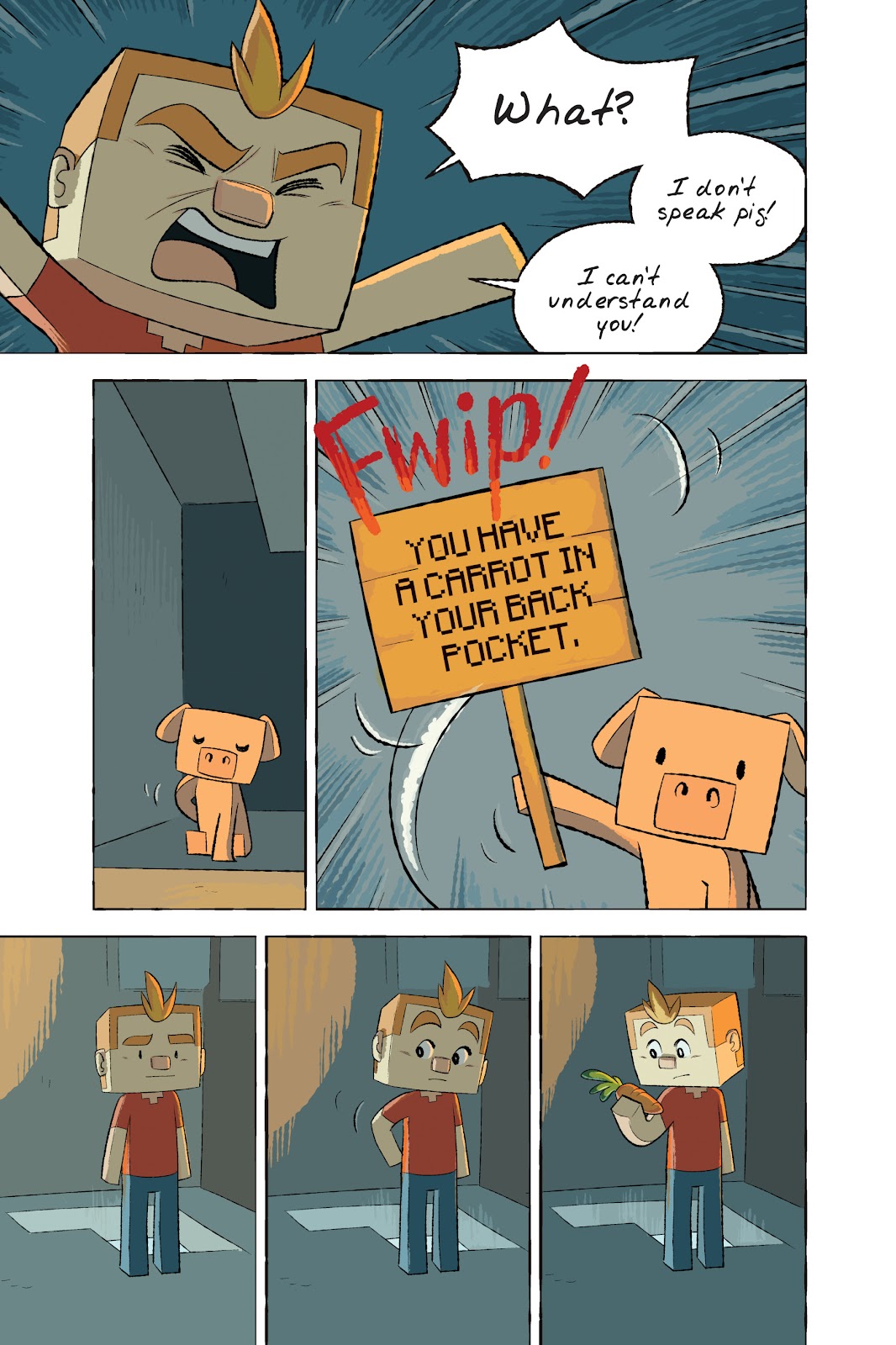 Read online Minecraft: Stories From the Overworld comic - Issue # TPB