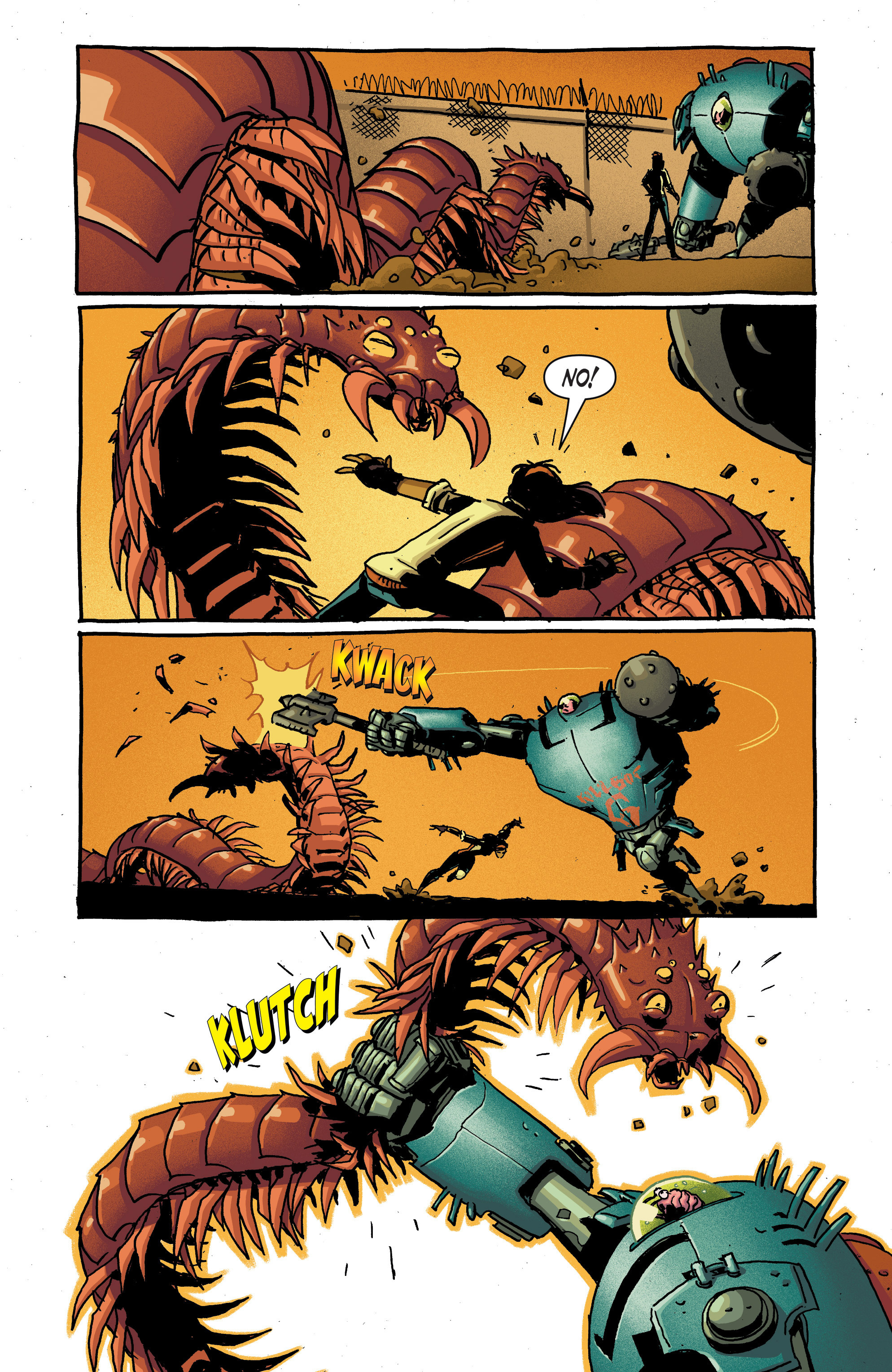 Read online Mars Attacks: Occupation comic - Issue #4