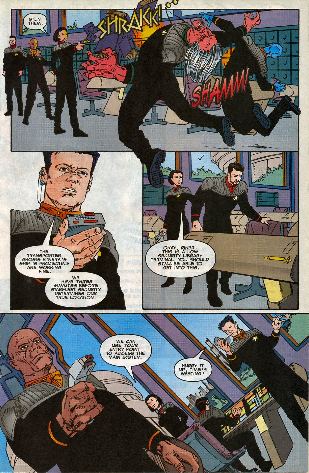 Read online Star Trek: The Next Generation - Riker comic - Issue # Full