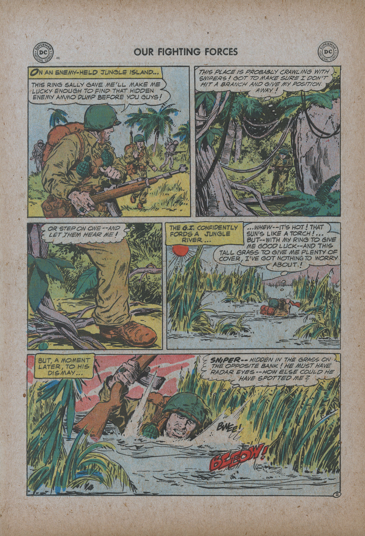 Read online Our Fighting Forces comic - Issue #20