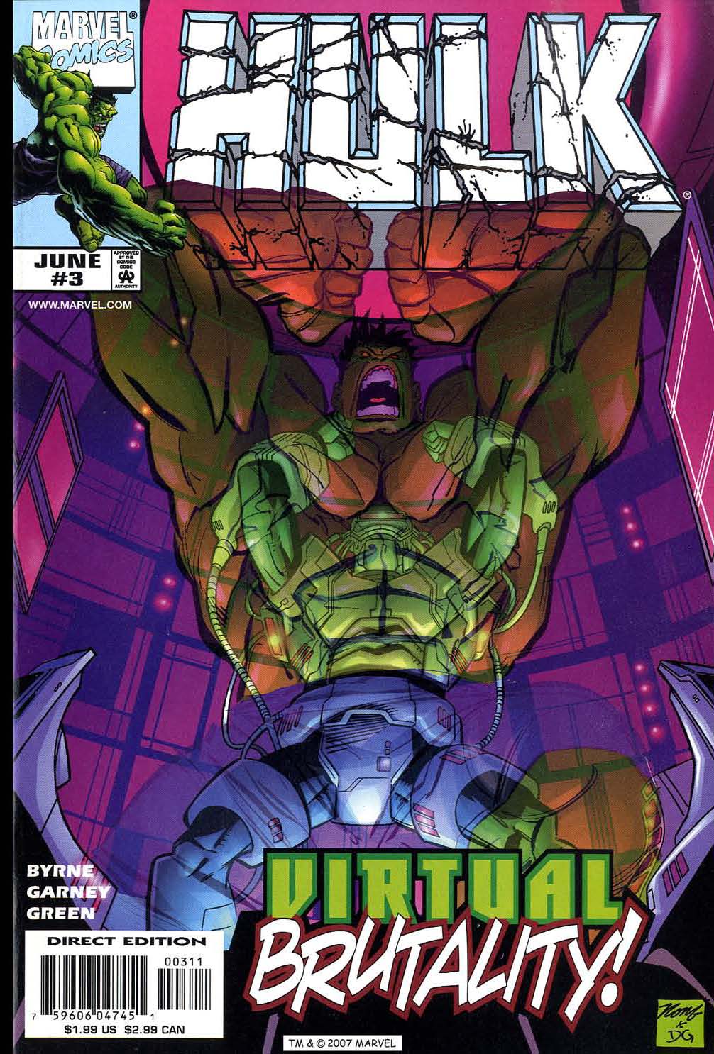 Read online Hulk (1999) comic - Issue #3