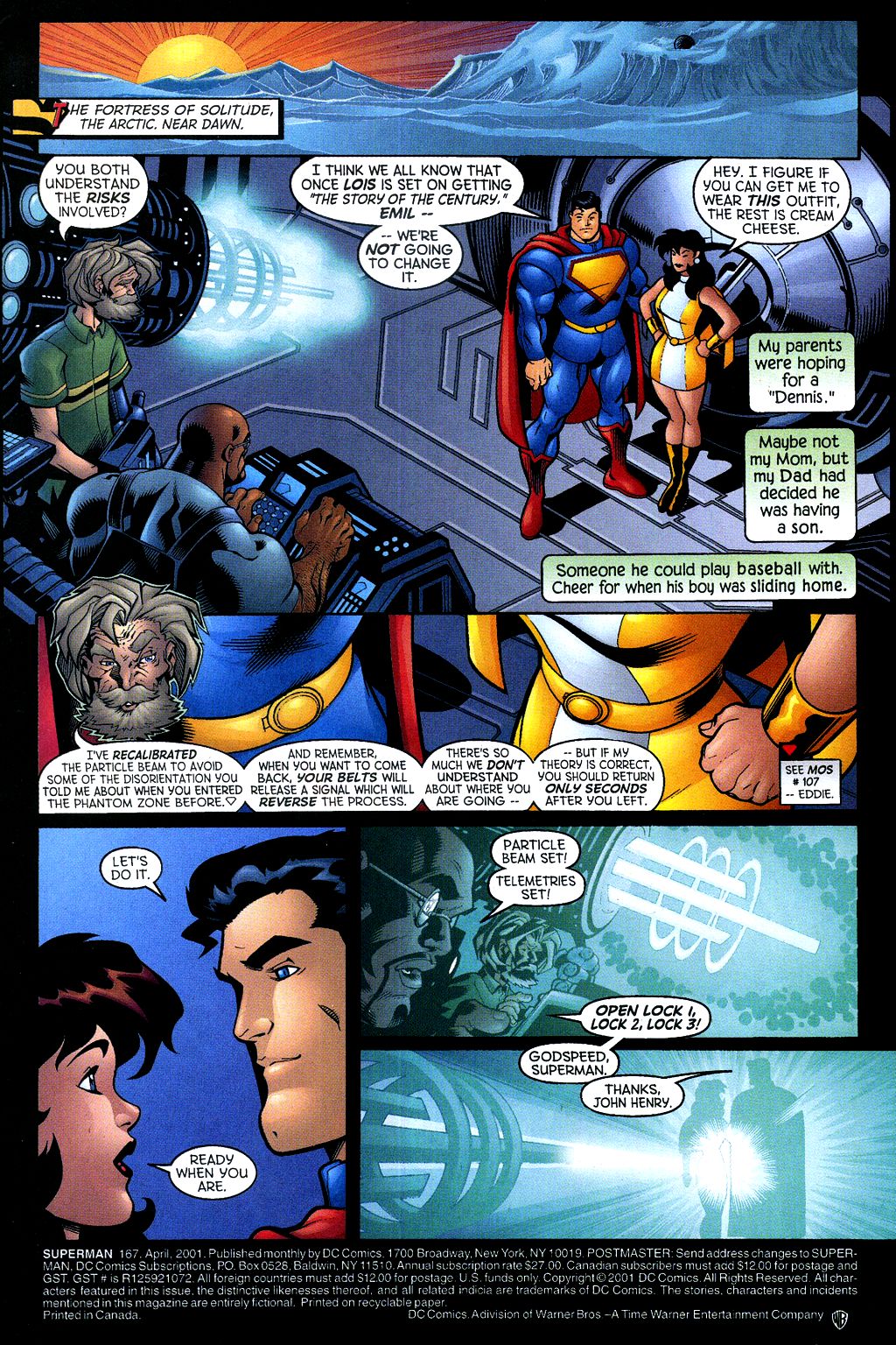 Read online Superman (1987) comic - Issue #167