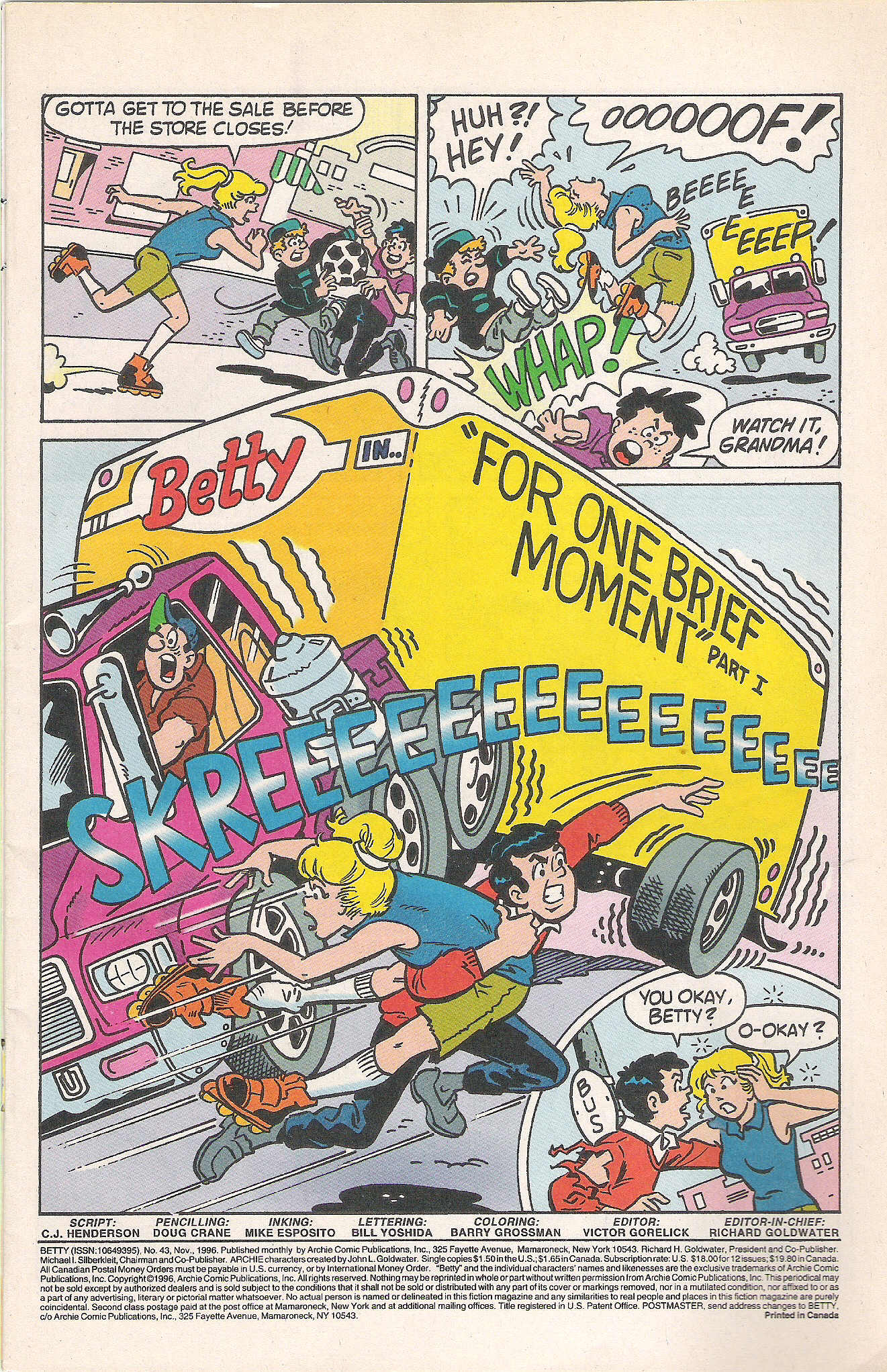 Read online Betty comic - Issue #43