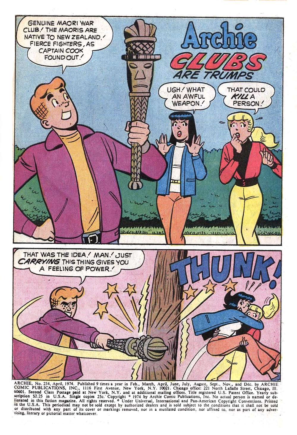 Read online Archie (1960) comic - Issue #234