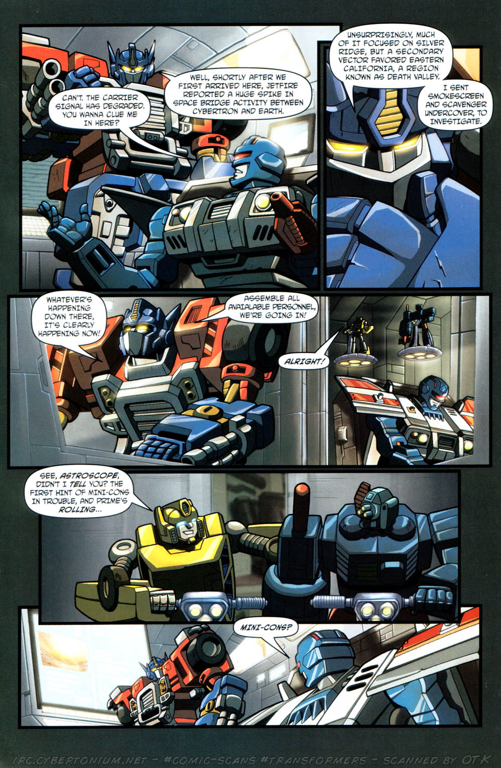 Read online Transformers Armada comic - Issue #12