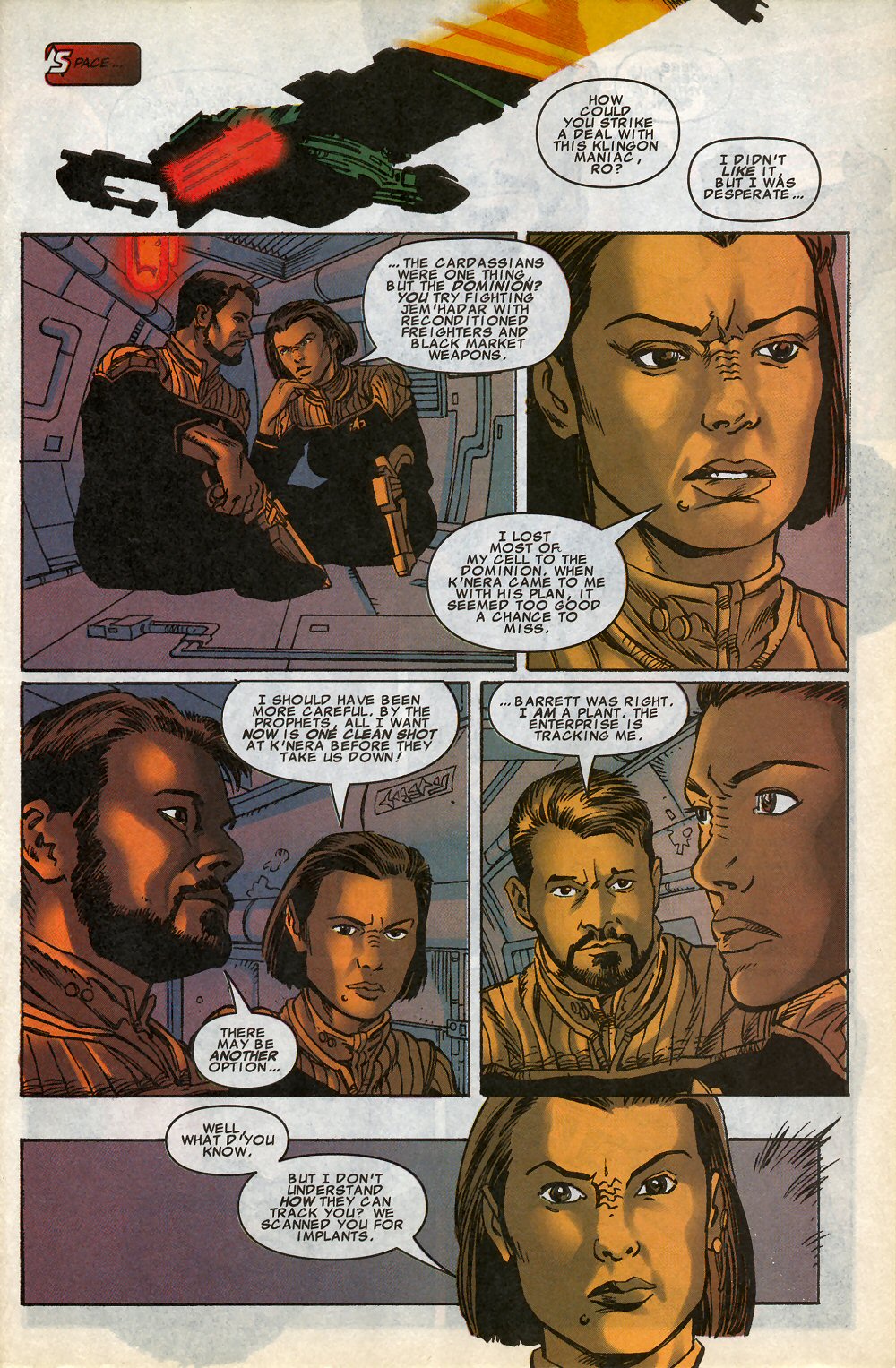 Read online Star Trek: The Next Generation - Riker comic - Issue # Full