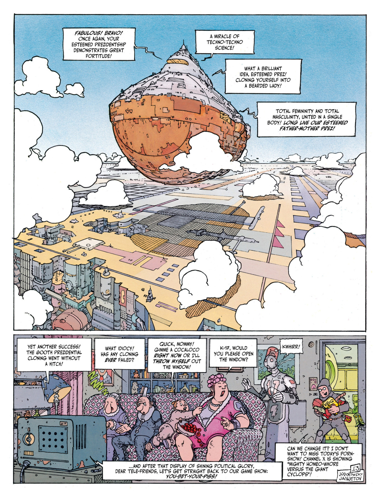 Read online Before the Incal comic - Issue #4