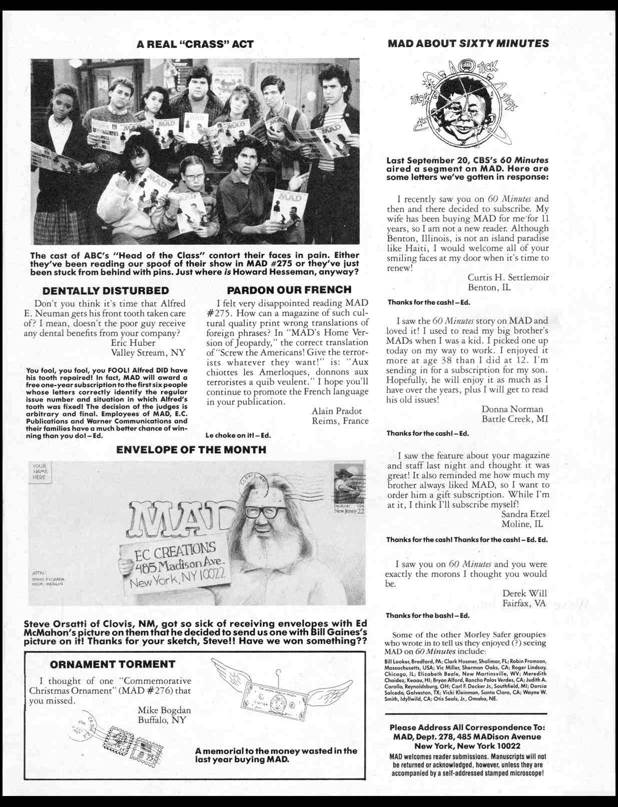 Mad Issue 278 | Read Mad Issue 278 comic online in high quality. Read Full Comic online for free ...