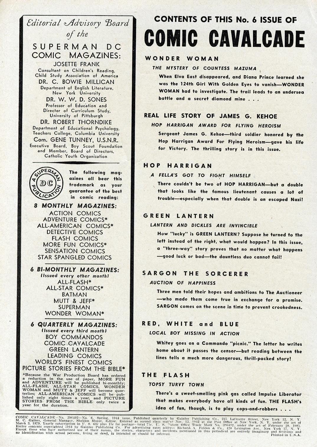 Read online Comic Cavalcade comic - Issue #6