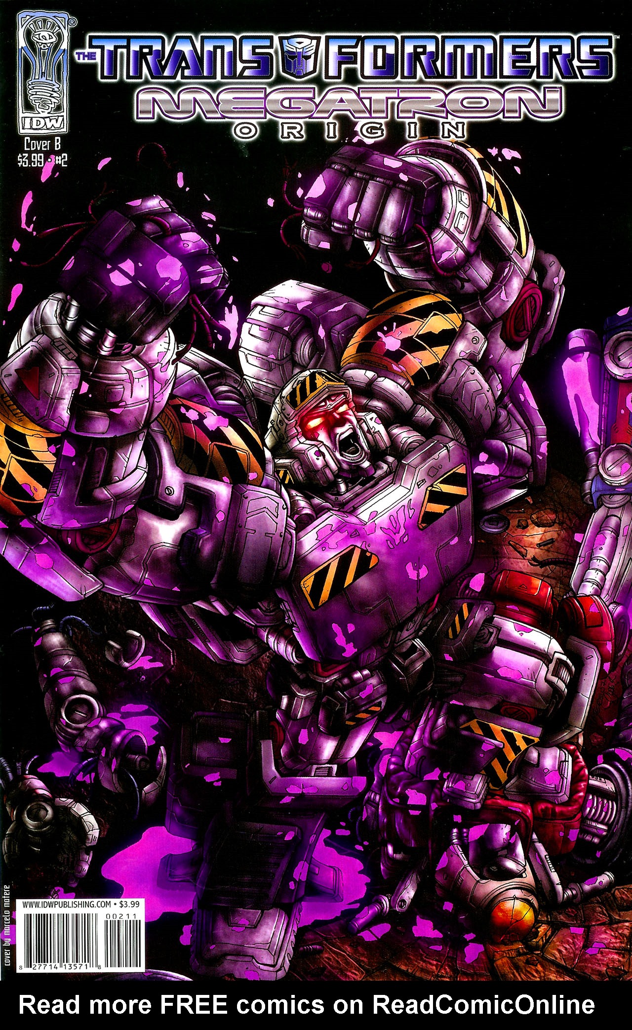 Read online The Transformers Megatron Origin comic - Issue #2