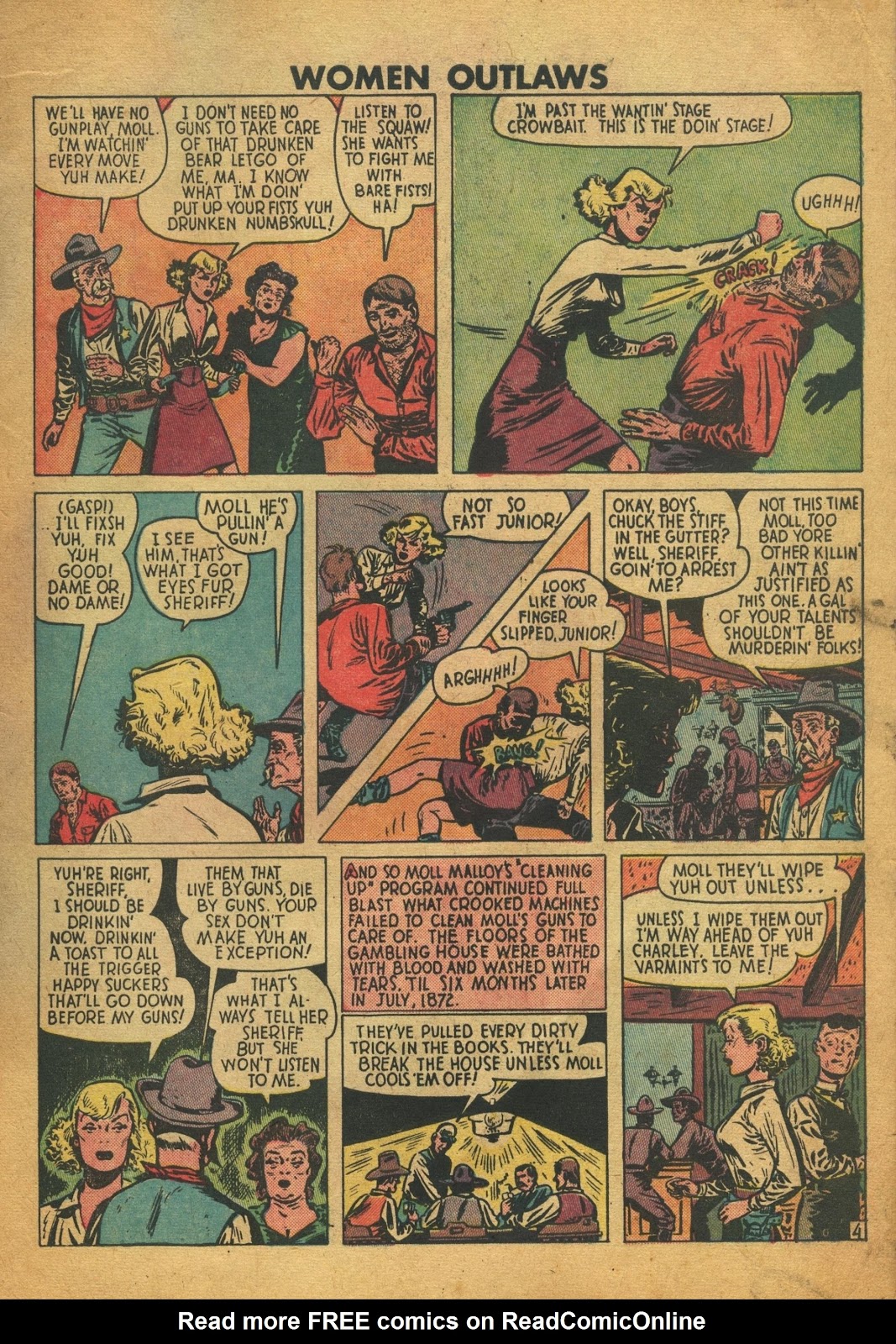 Read online Women Outlaws comic - Issue #6