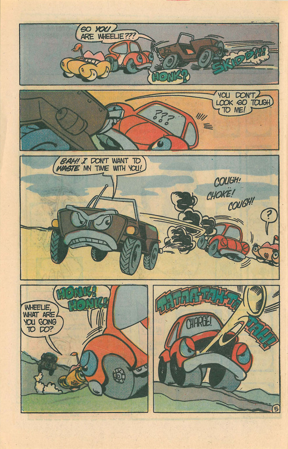 Read online Wheelie and the Chopper Bunch comic - Issue #5