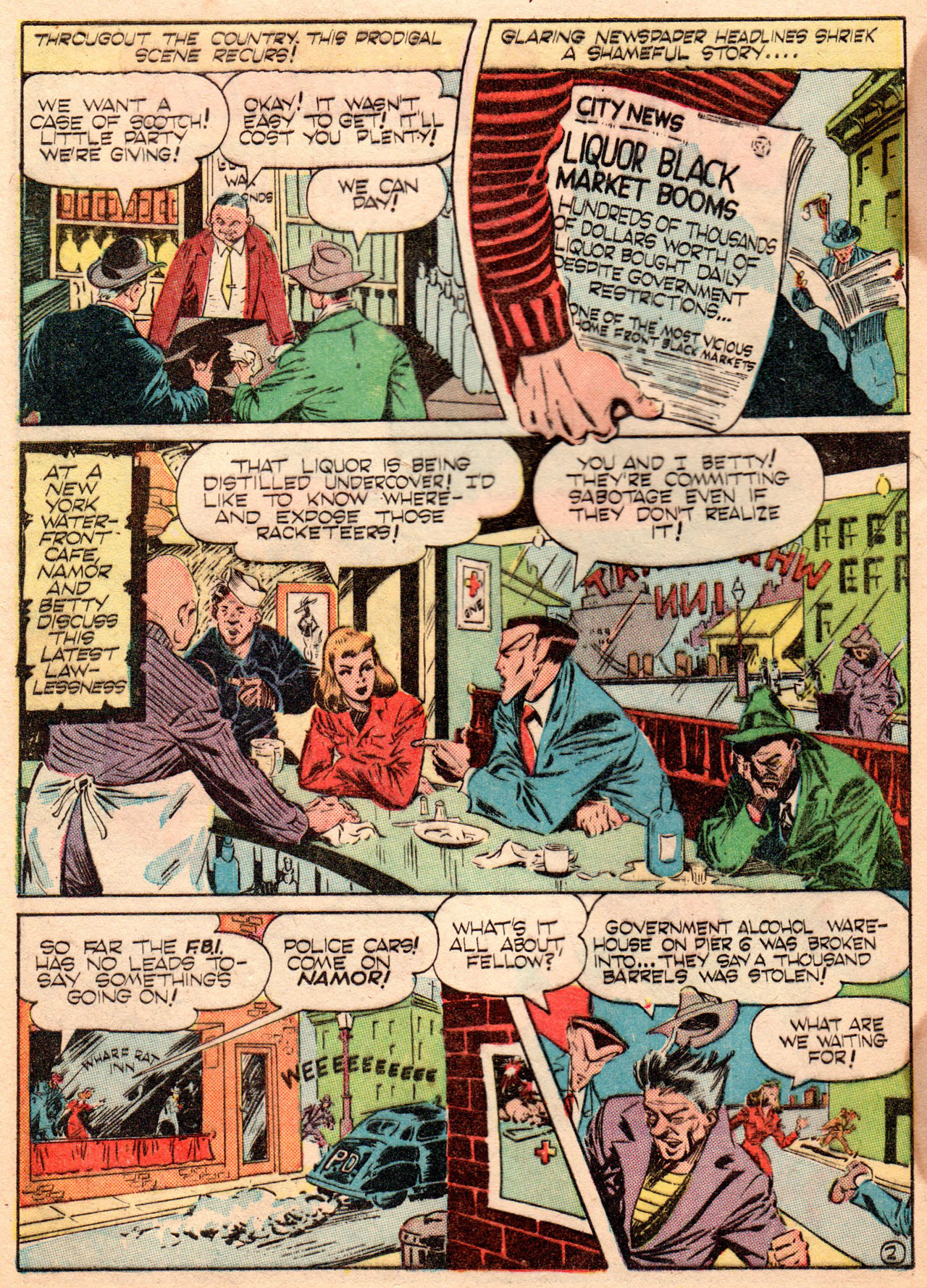 Read online Daring Comics comic - Issue #12