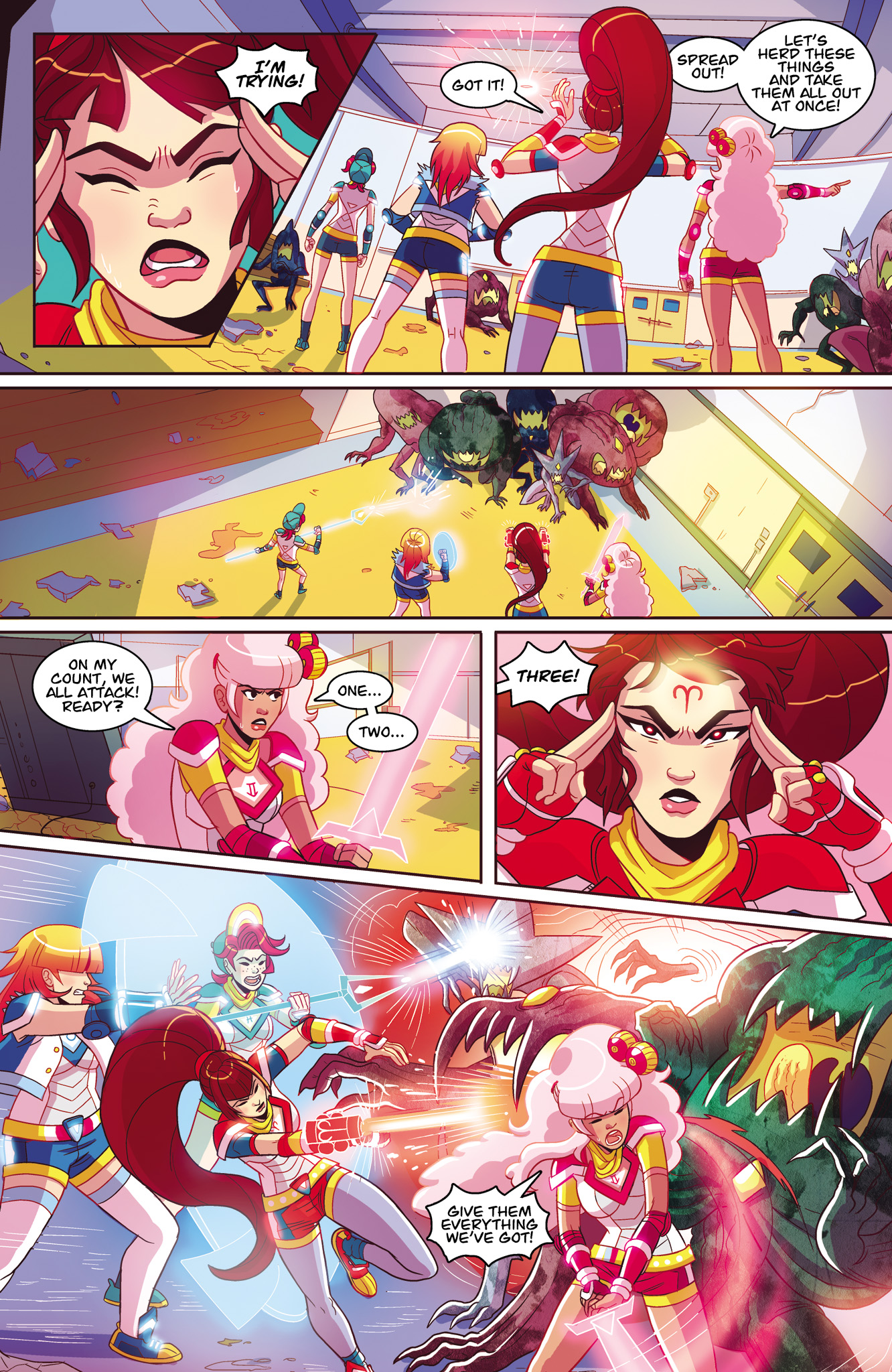 Read online Zodiac Starforce comic - Issue #2