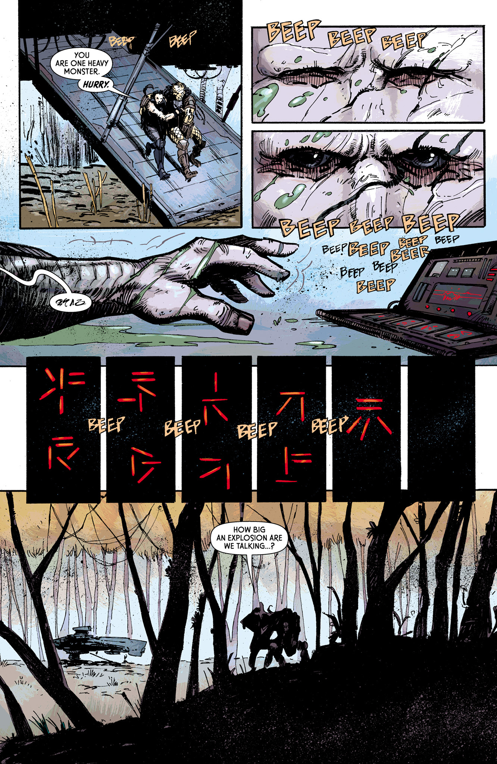 Predator Fire And Stone Issue 4 | Read Predator Fire And Stone Issue 4 ...