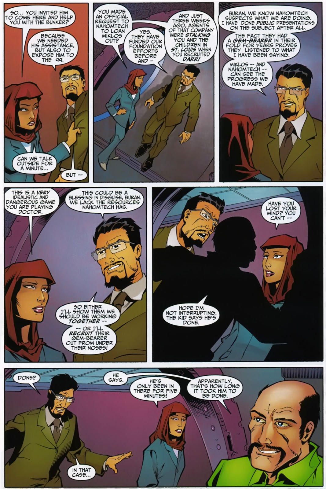 Read online The 99 comic - Issue #2