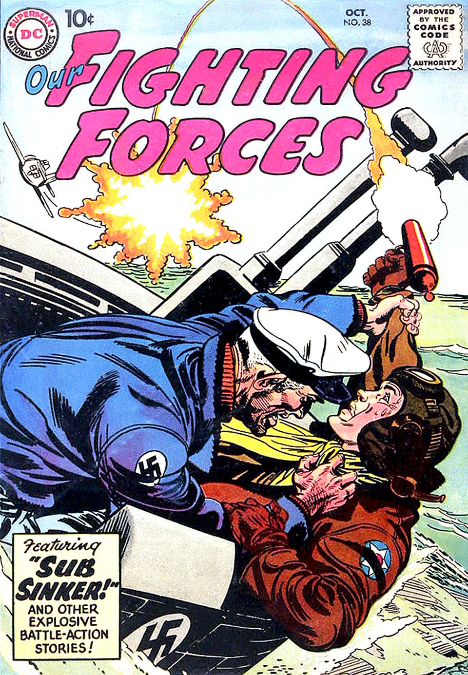 Read online Our Fighting Forces comic - Issue #38