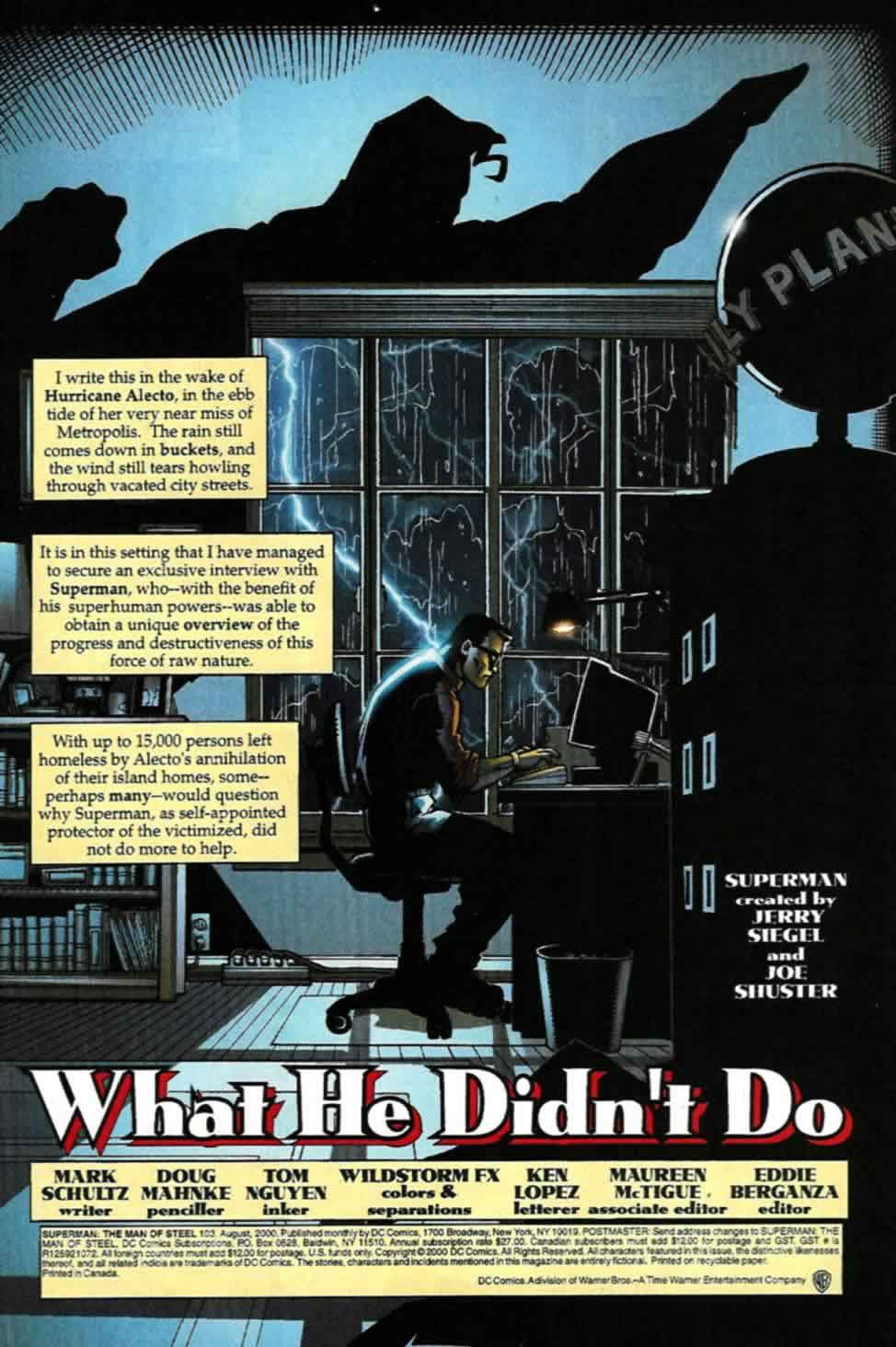 Read online Superman: The Man of Steel (1991) comic - Issue #103