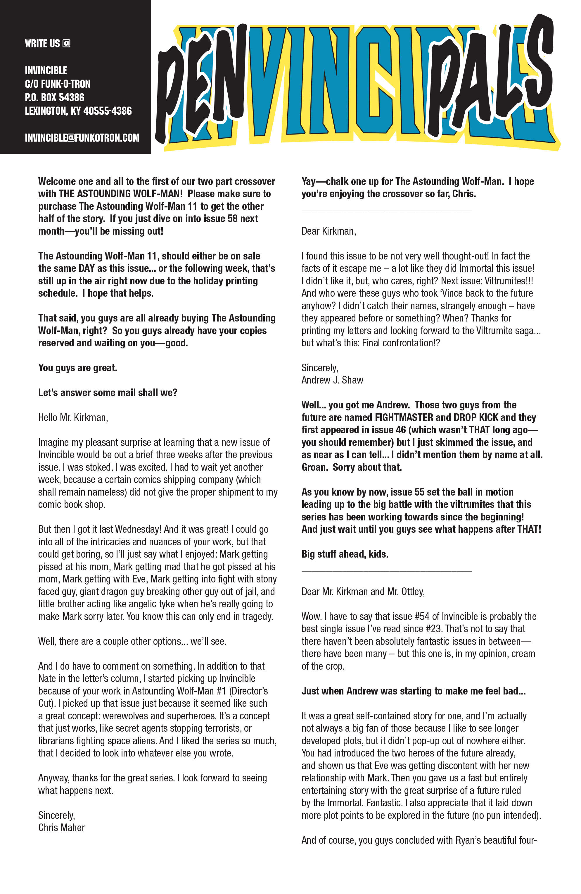 Read online Invincible comic - Issue #57