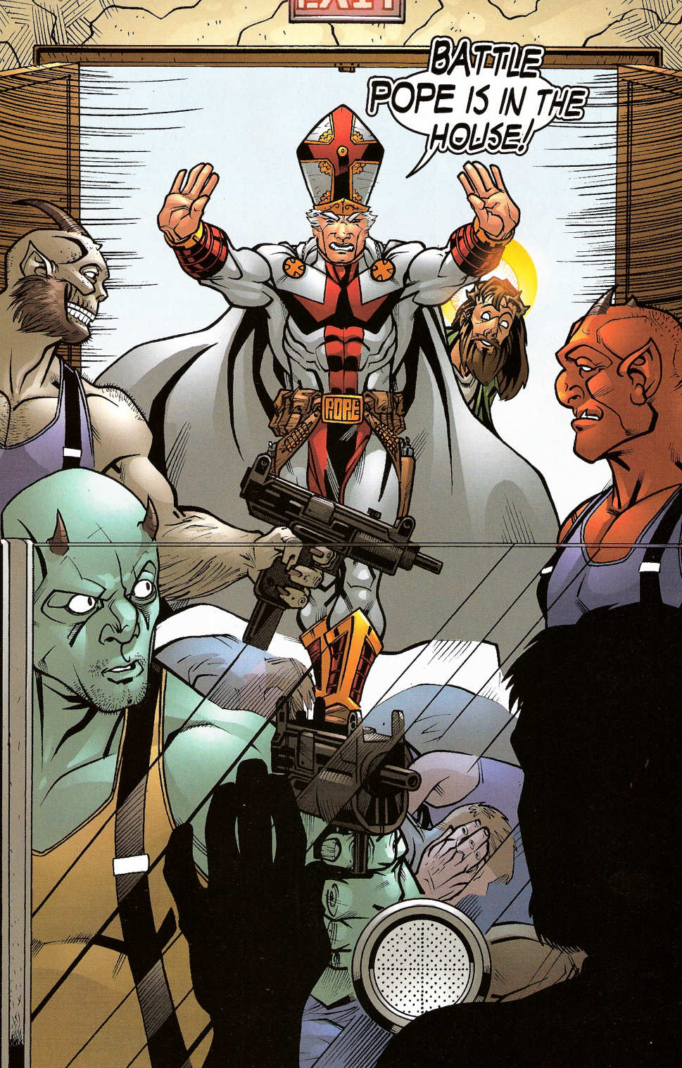 Read online Battle Pope comic - Issue #10