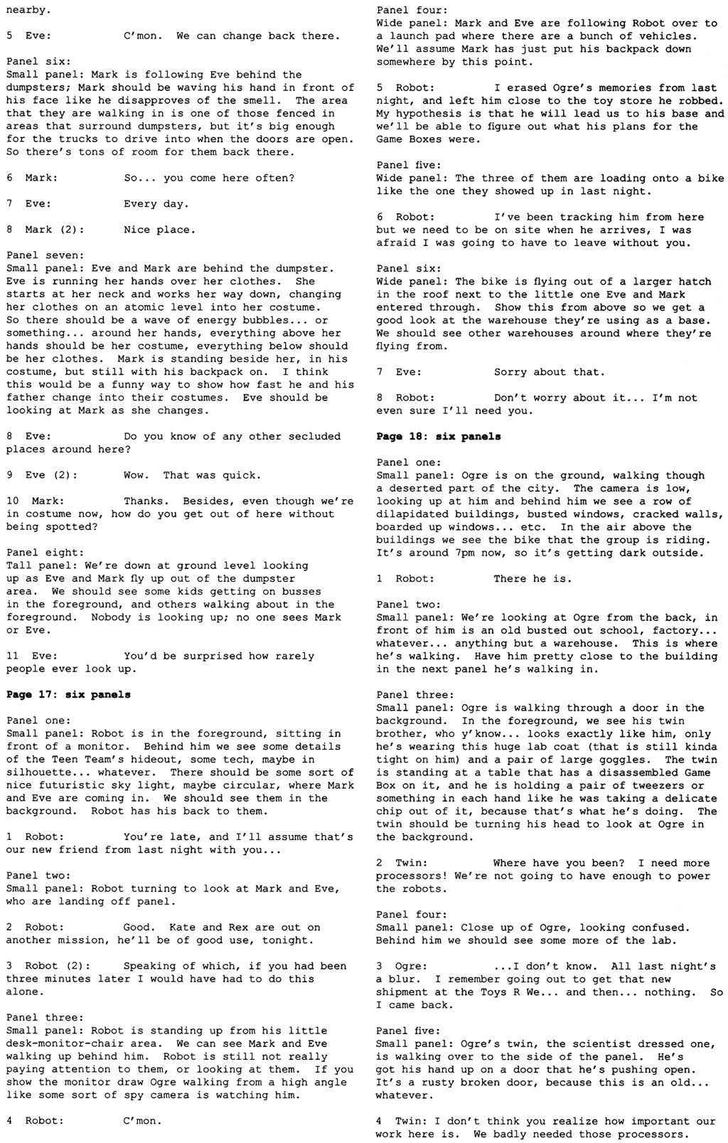 Read online Invincible Script Book comic - Issue # Full