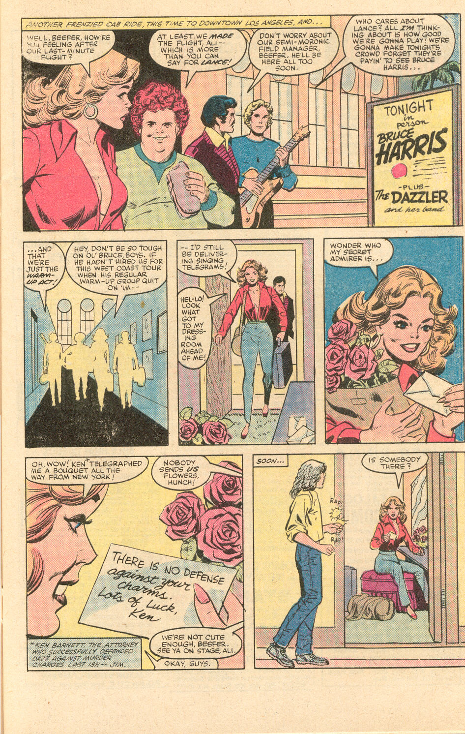 Read online Dazzler (1981) comic - Issue #14