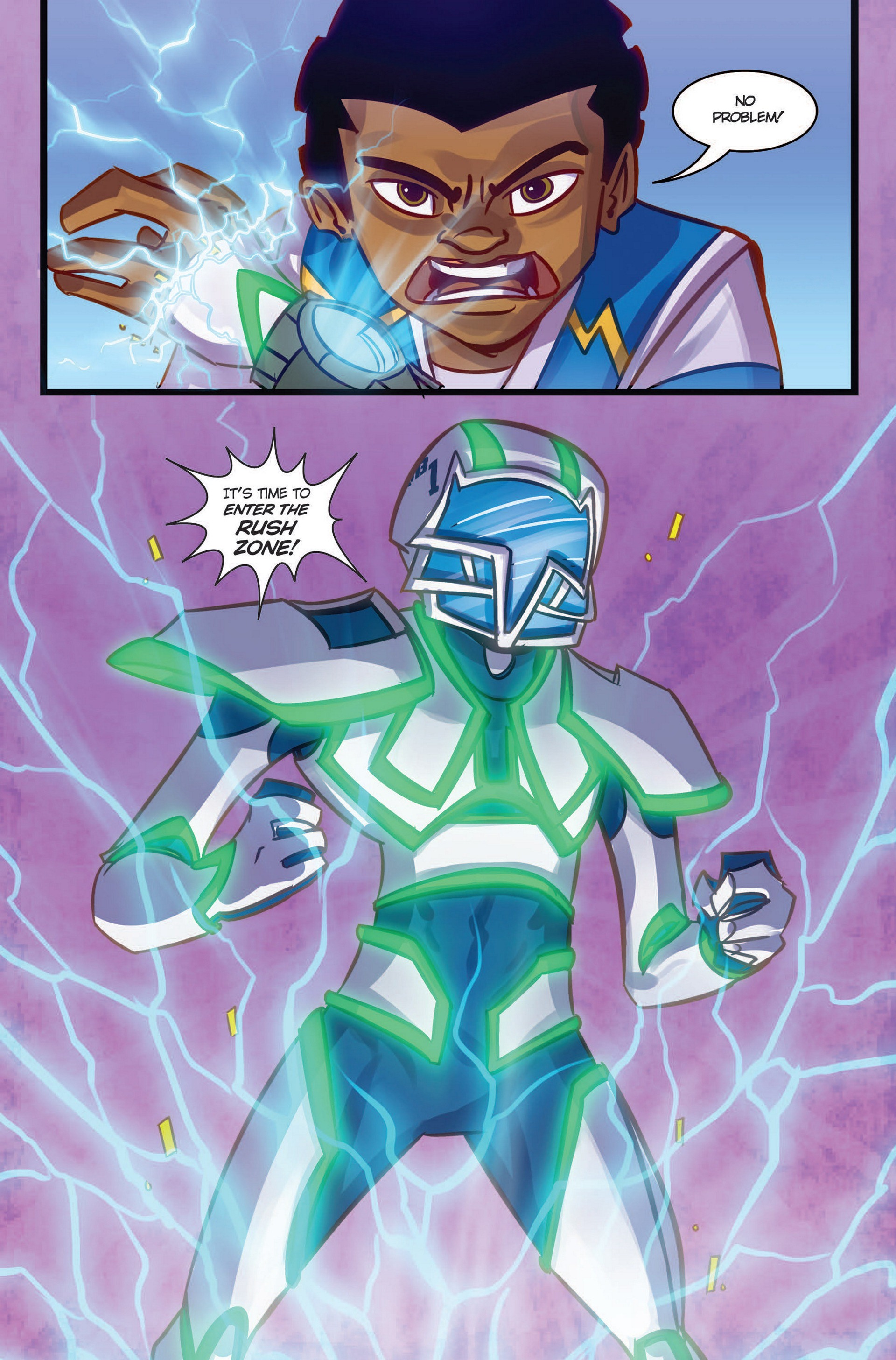 Read online NFL Rush Zone comic - Issue # Full
