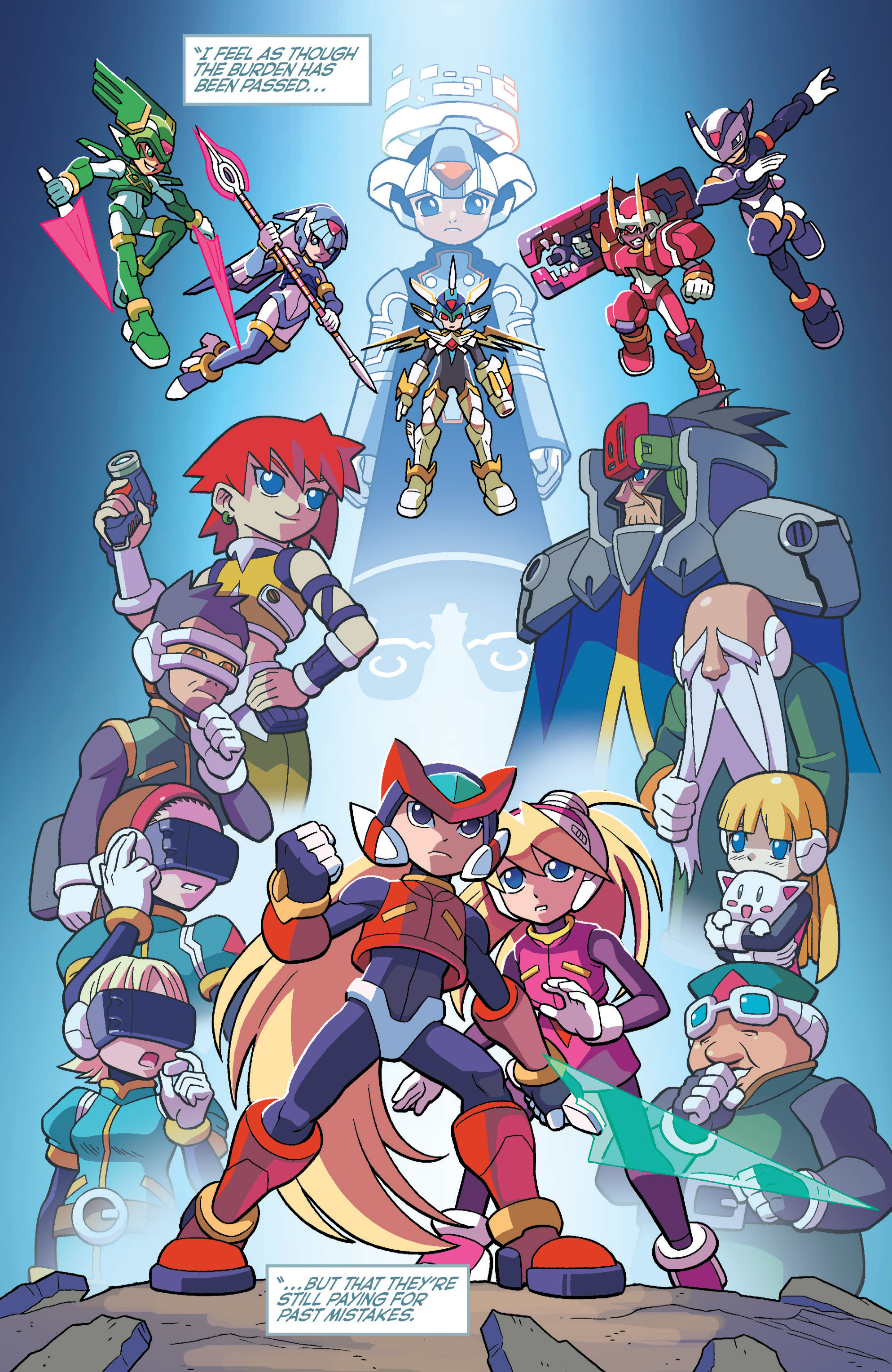 Read online Mega Man comic - Issue #55