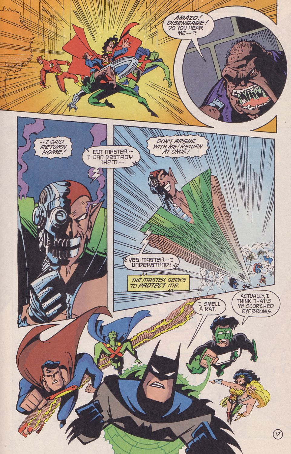 Read online Adventures in the DC Universe comic - Issue #18