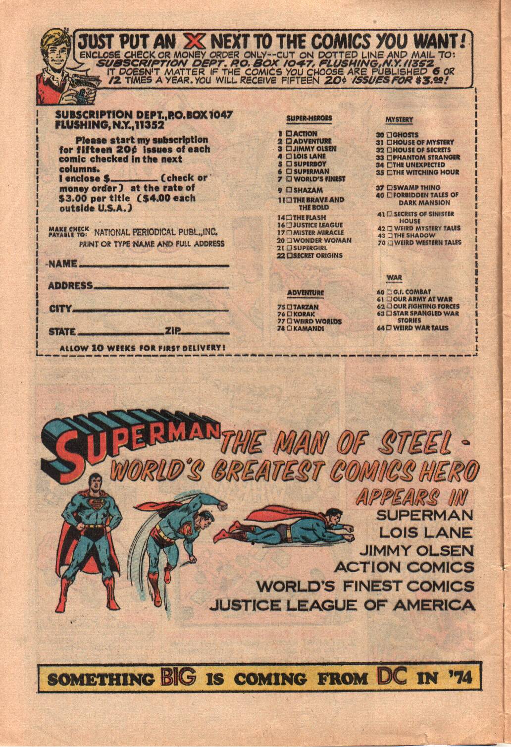 Read online Action Comics (1938) comic - Issue #430