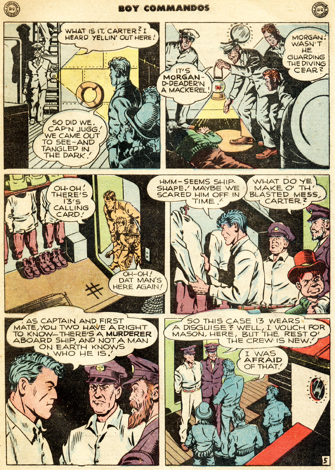 Read online Boy Commandos comic - Issue #20