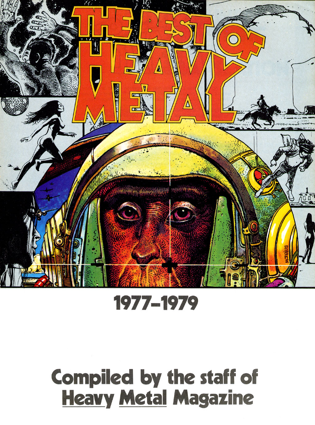 Read online The Best of Heavy Metal comic - Issue # TPB 1