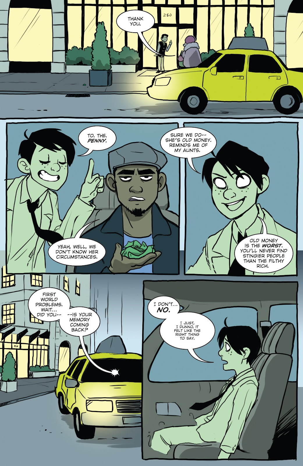 Read online Cyrus Perkins and the Haunted Taxicab comic - Issue # TPB