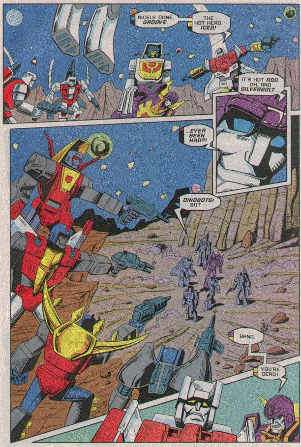 Read online Transformers: Generation 2 comic - Issue #5