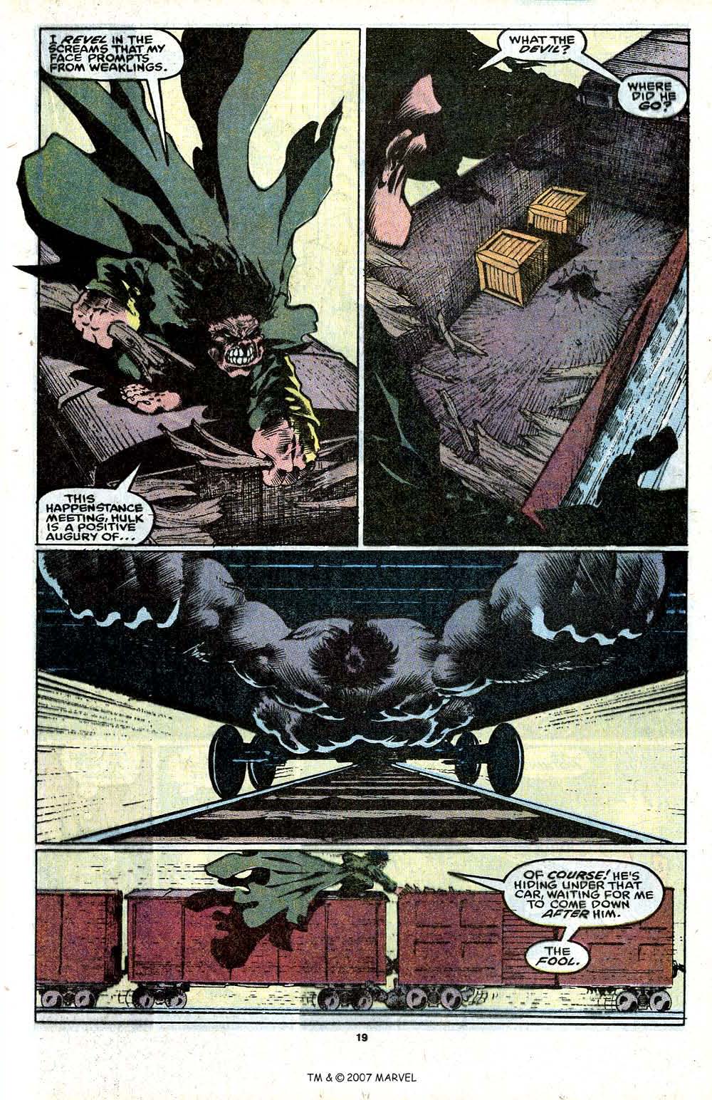 Read online The Incredible Hulk (1968) comic - Issue #368