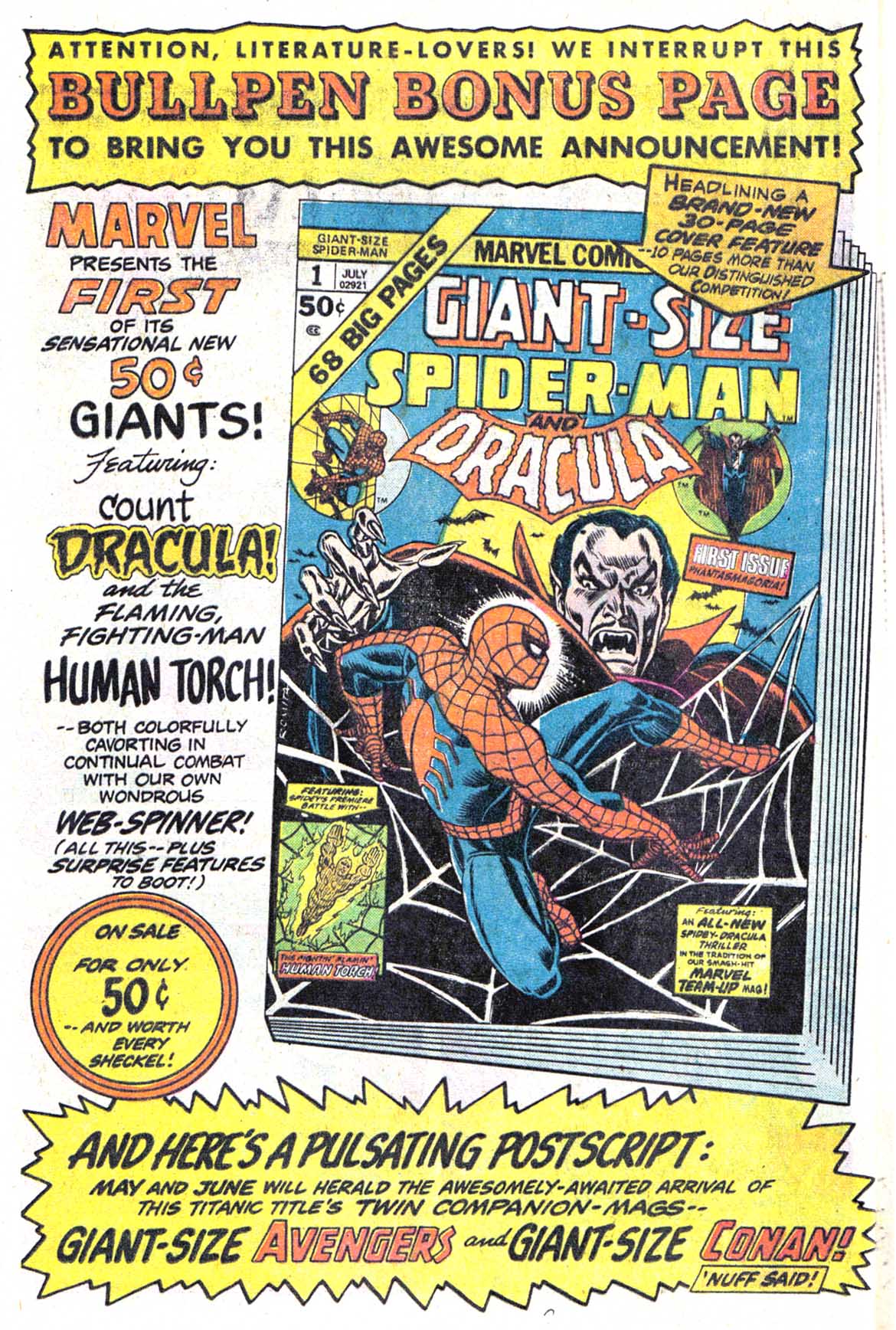 Read online Giant-Size Avengers comic - Issue #1