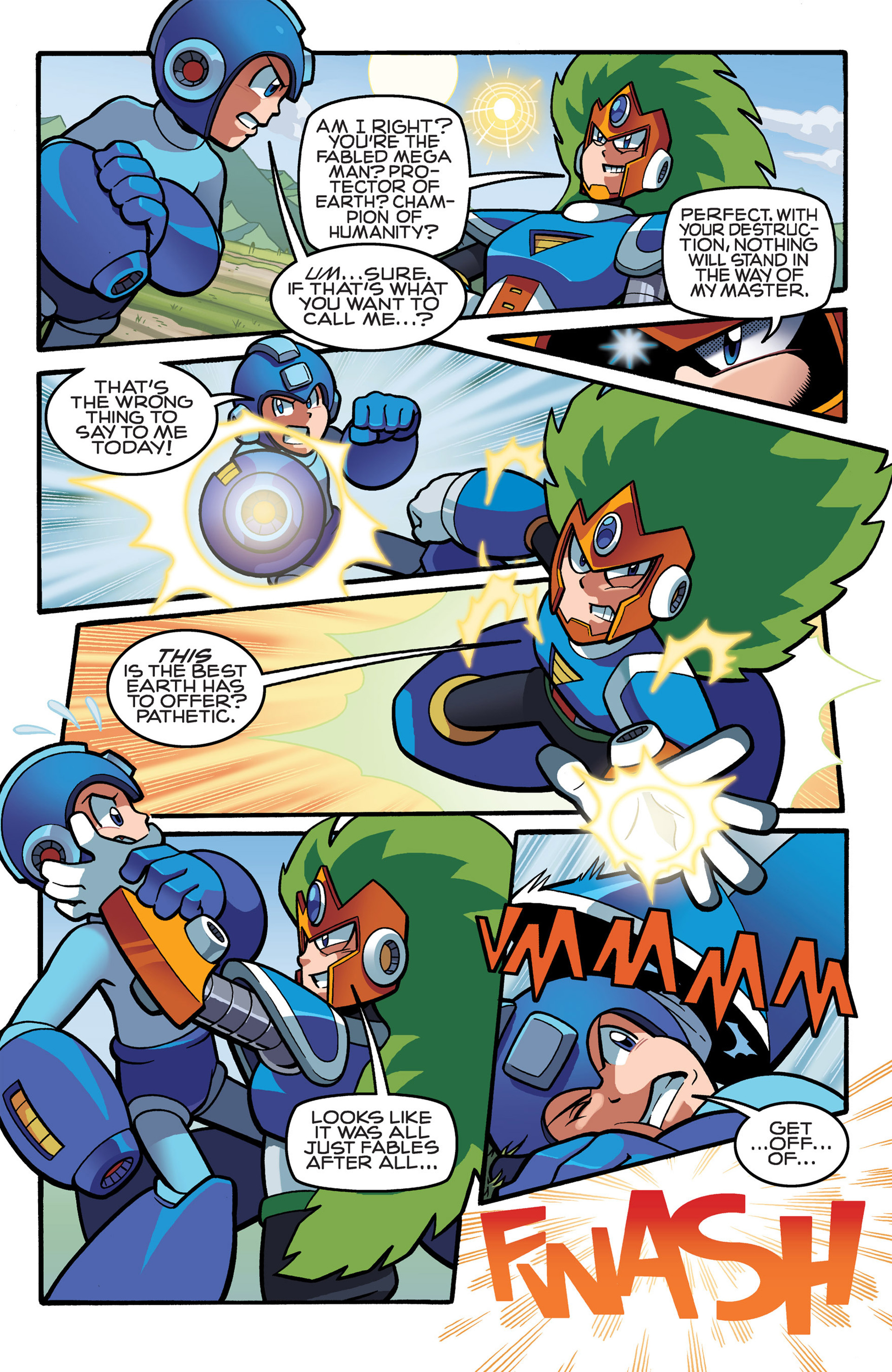 Read online Mega Man comic - Issue #20