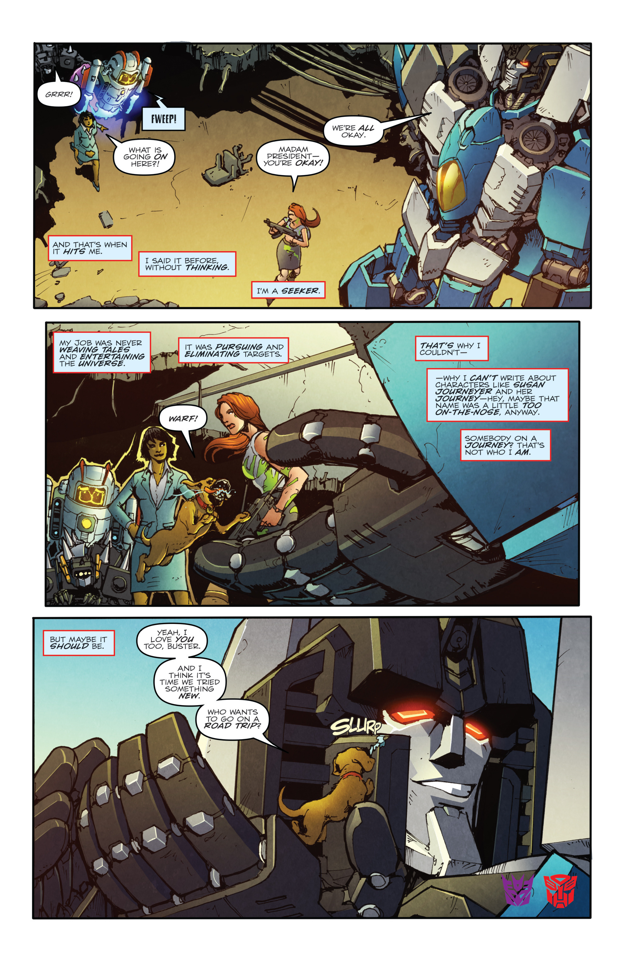 Read online The Transformers: Revolution comic - Issue # Full