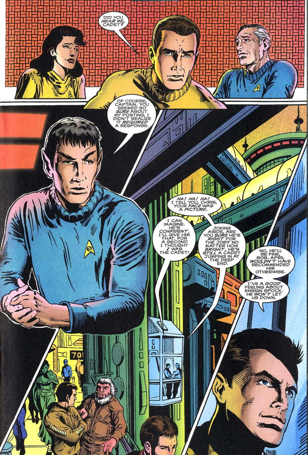 Read online Star Trek: Early Voyages comic - Issue #1