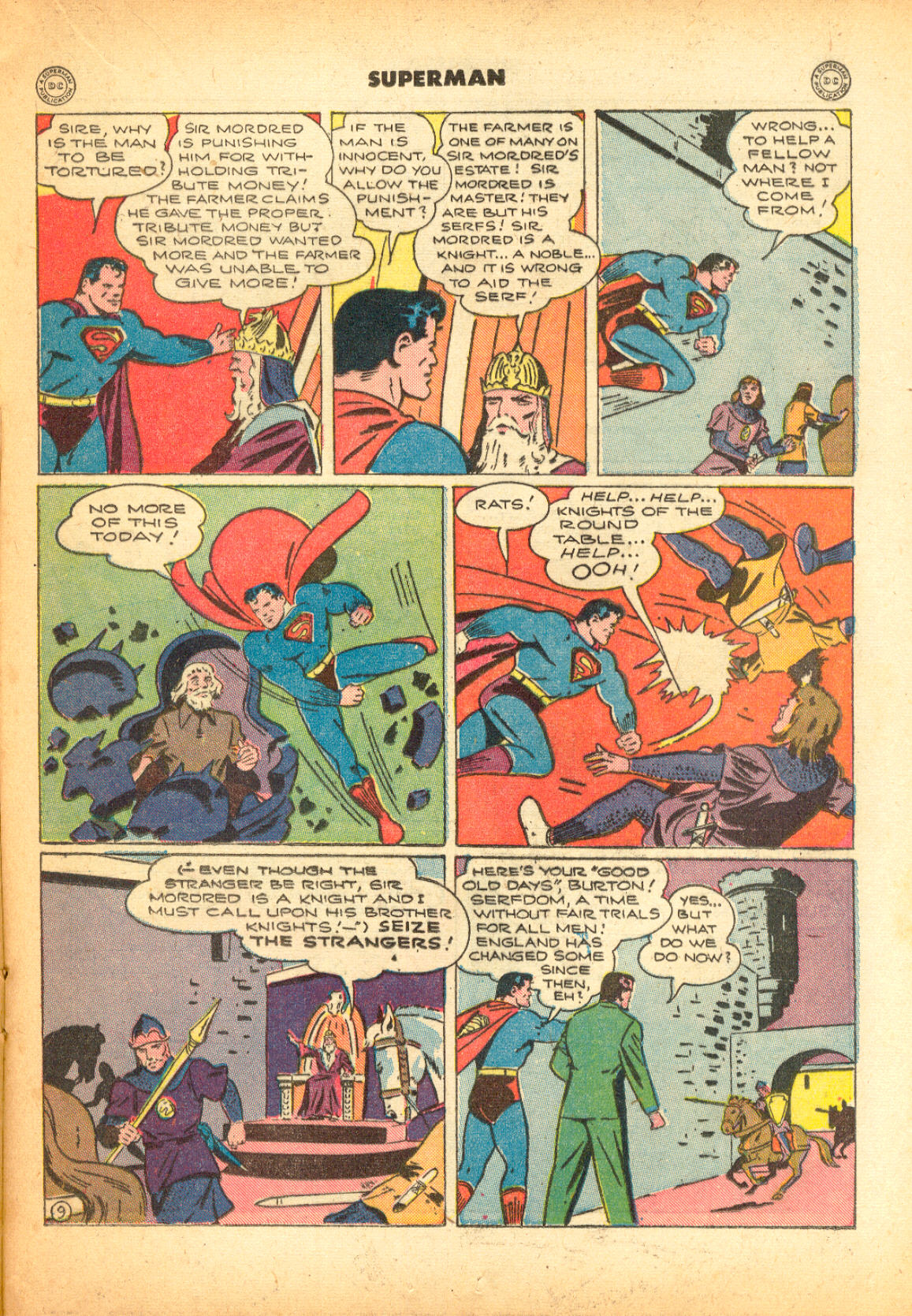 Read online Superman (1939) comic - Issue #38