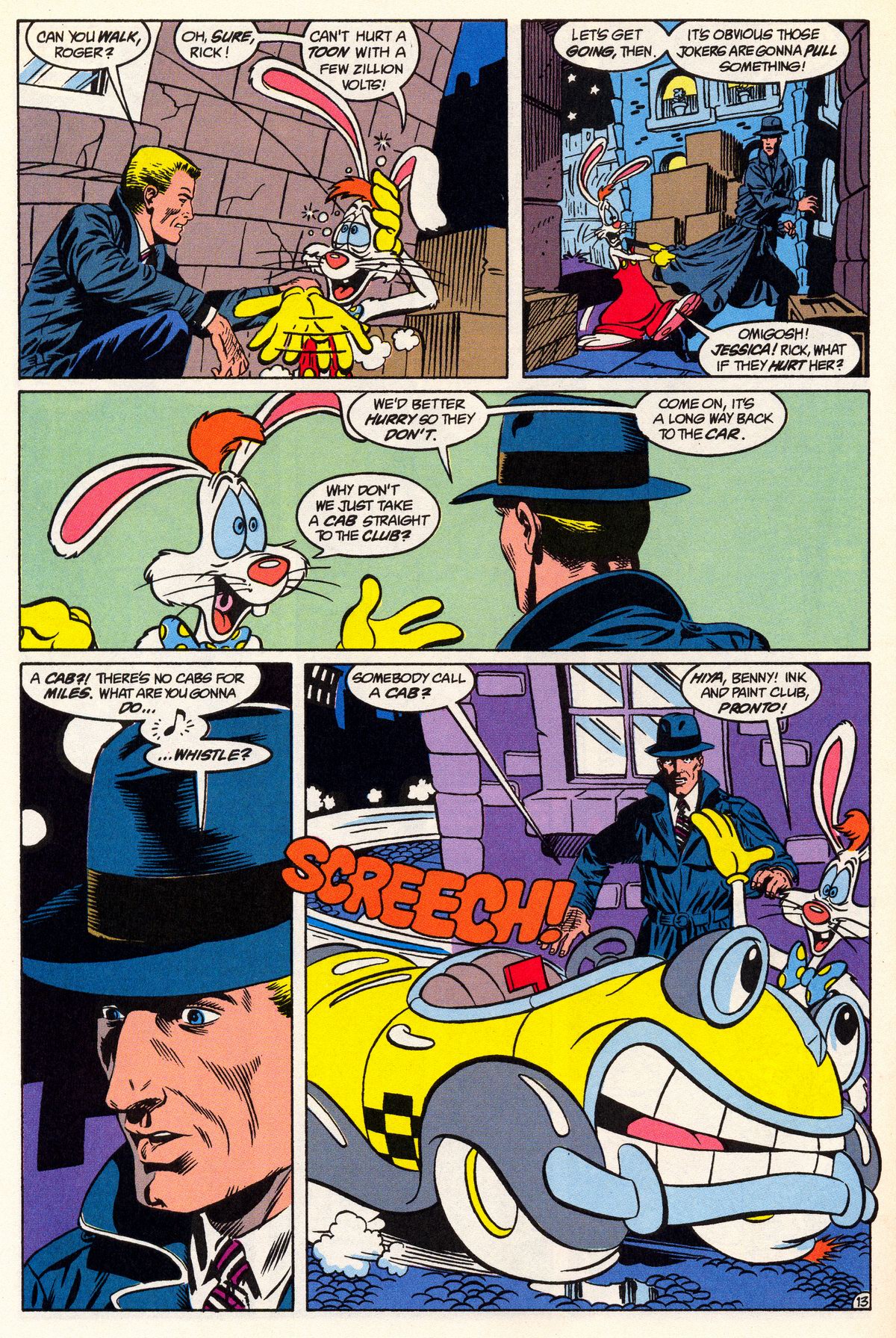 Read online Roger Rabbit comic - Issue #1