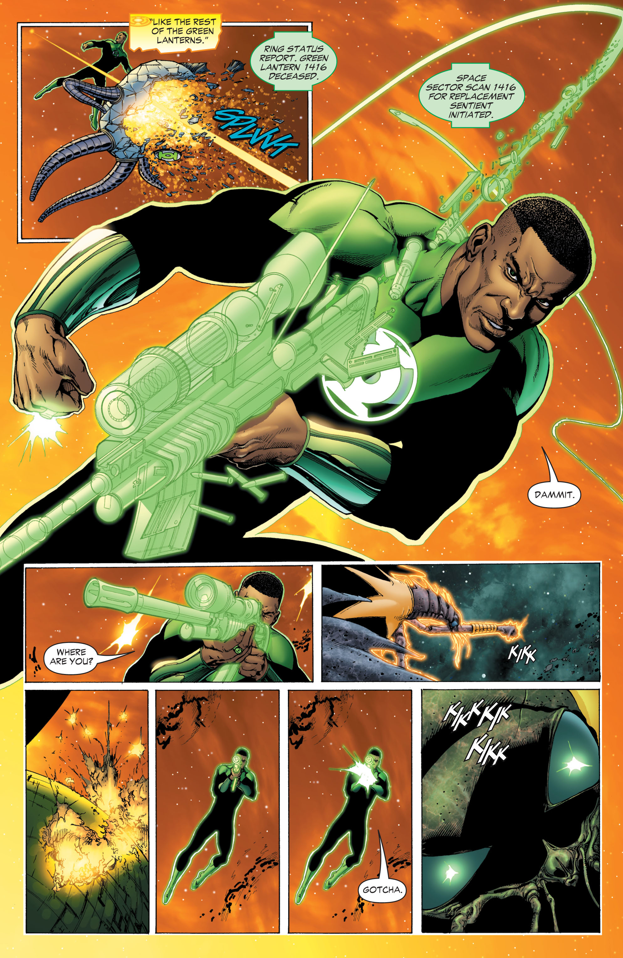 Read online Green Lantern: The Sinestro Corps War comic - Issue # Full