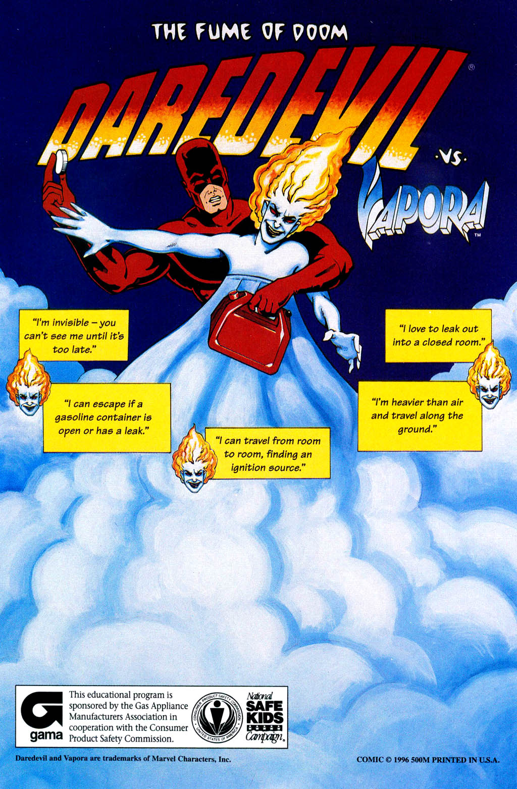 Read online Daredevil vs. Vapora comic - Issue # Full