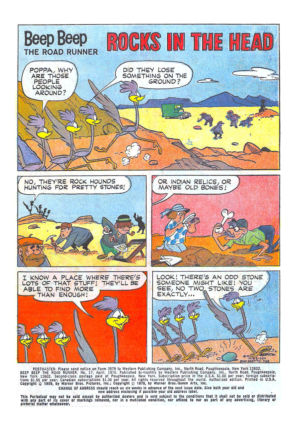Read online Beep Beep The Road Runner comic - Issue #17