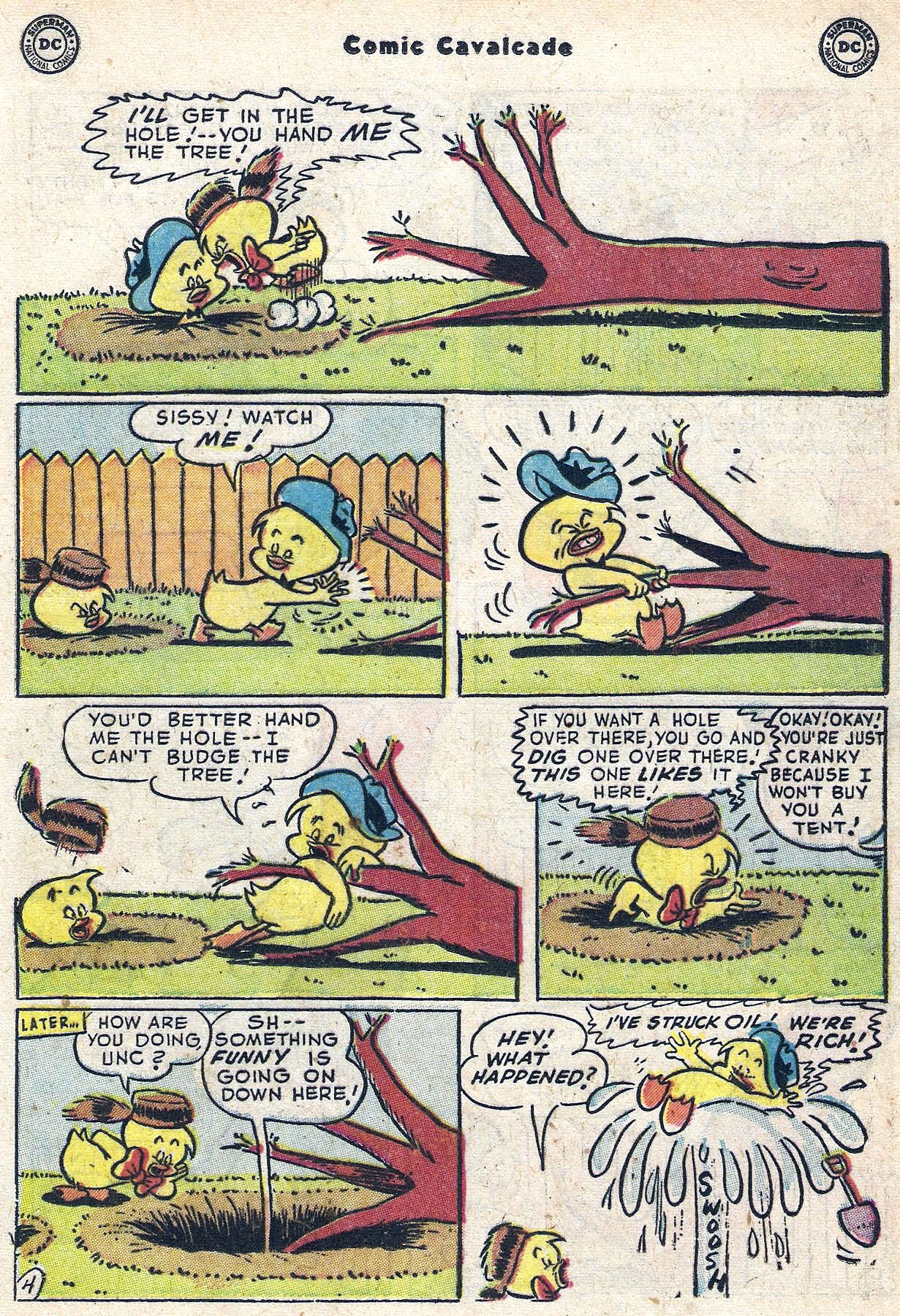 Read online Comic Cavalcade comic - Issue #56